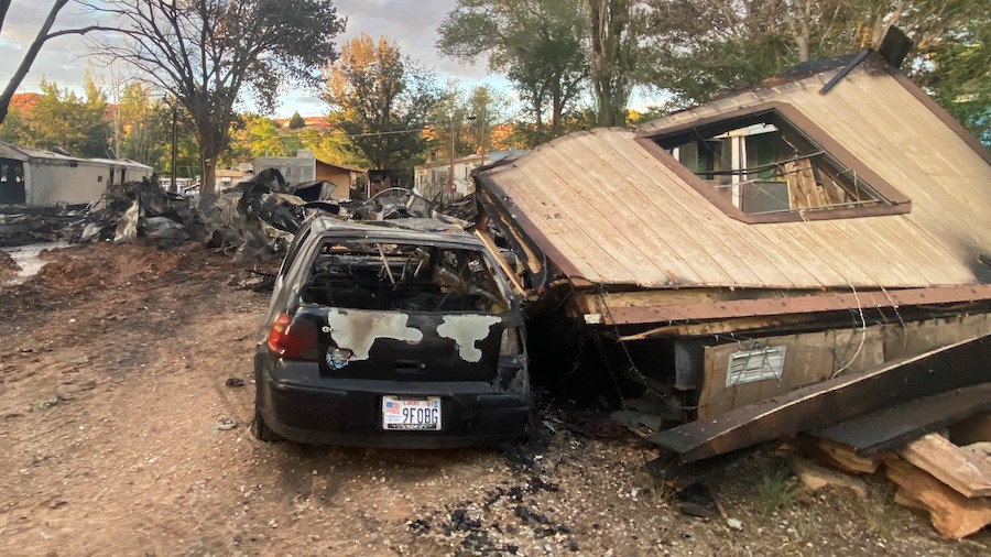 'We lost everything': Couple describes escaping fire that destroyed ...