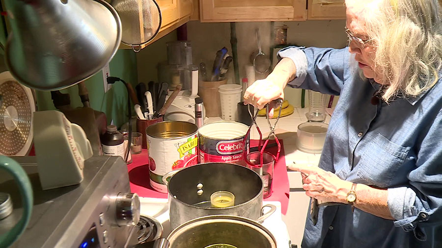 Salt Lake woman creates candle stoves to help keep homeless population ...