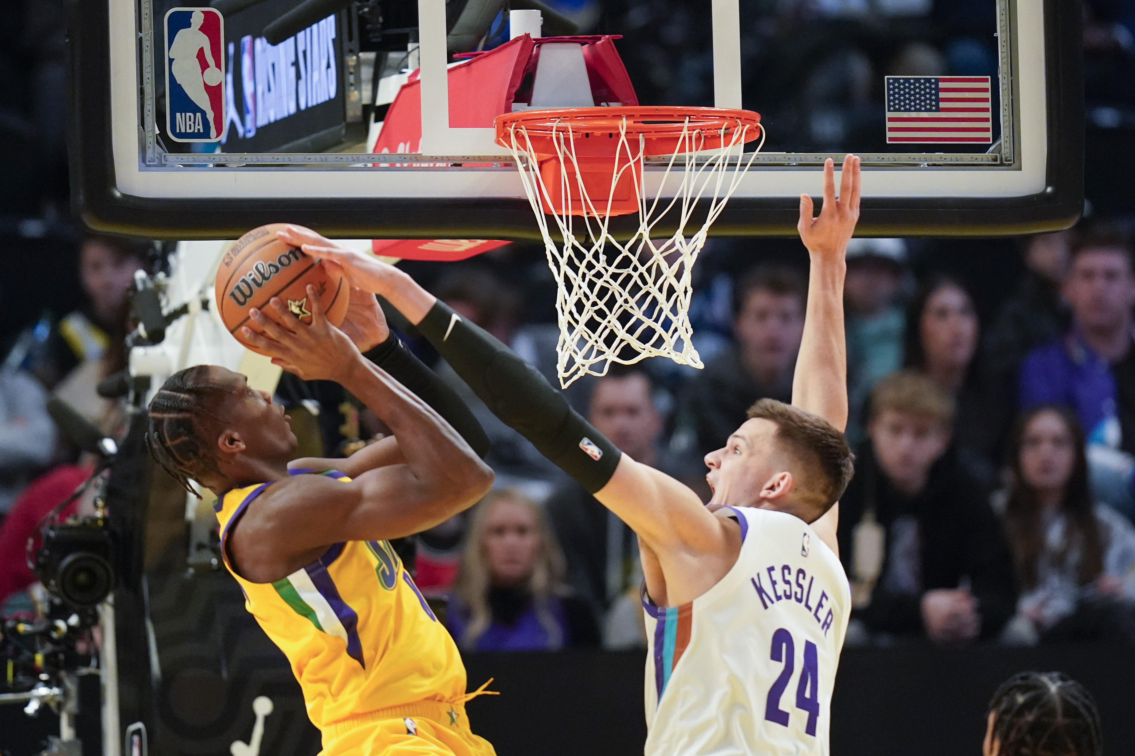 Walker Kessler's Rising Stars run didn't last long — so he made up some ...