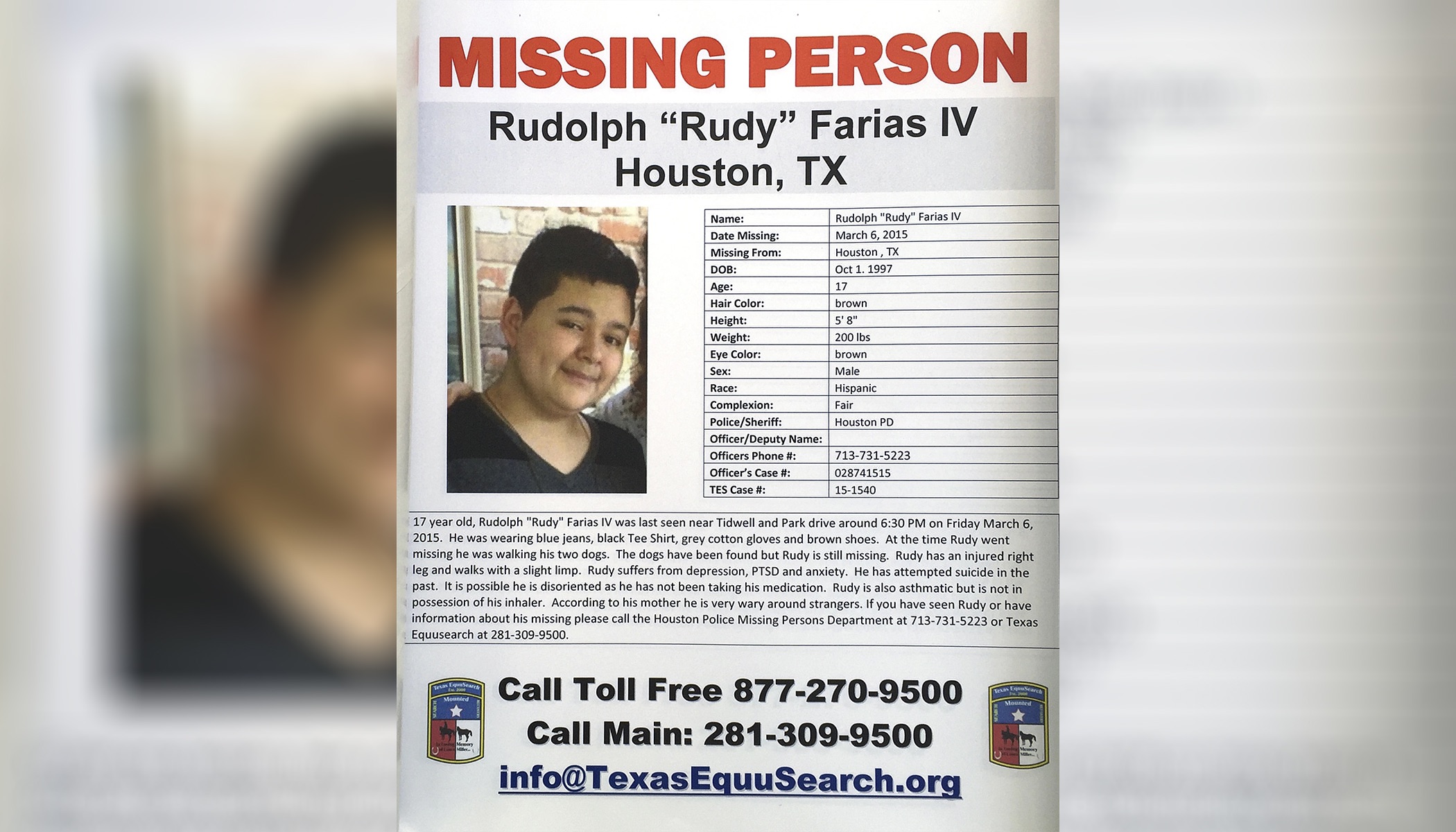 Texan reported missing for 8 years returned home day after he went ...