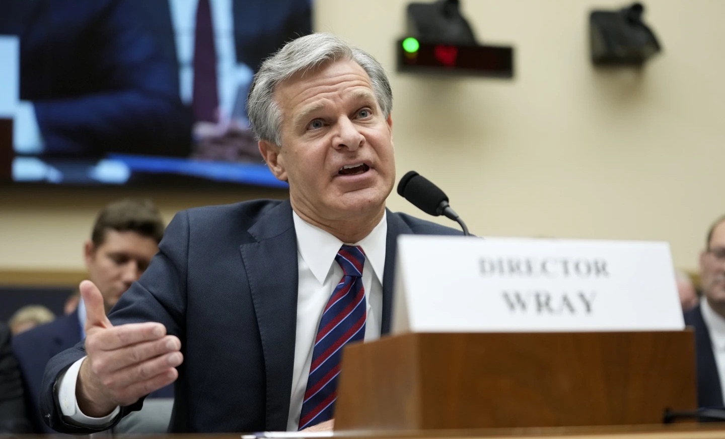 FBI director defends 'real FBI' against criticism from House ...