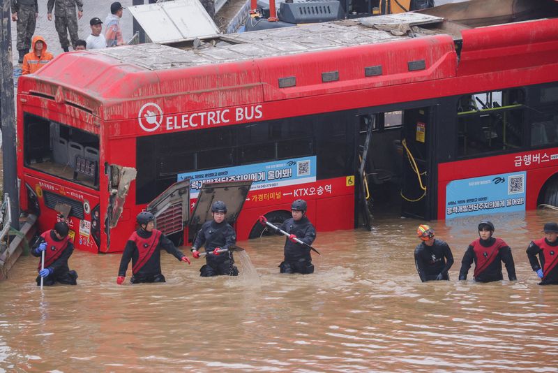 South Korea's death toll from destructive rainstorm grows to 40 as ...