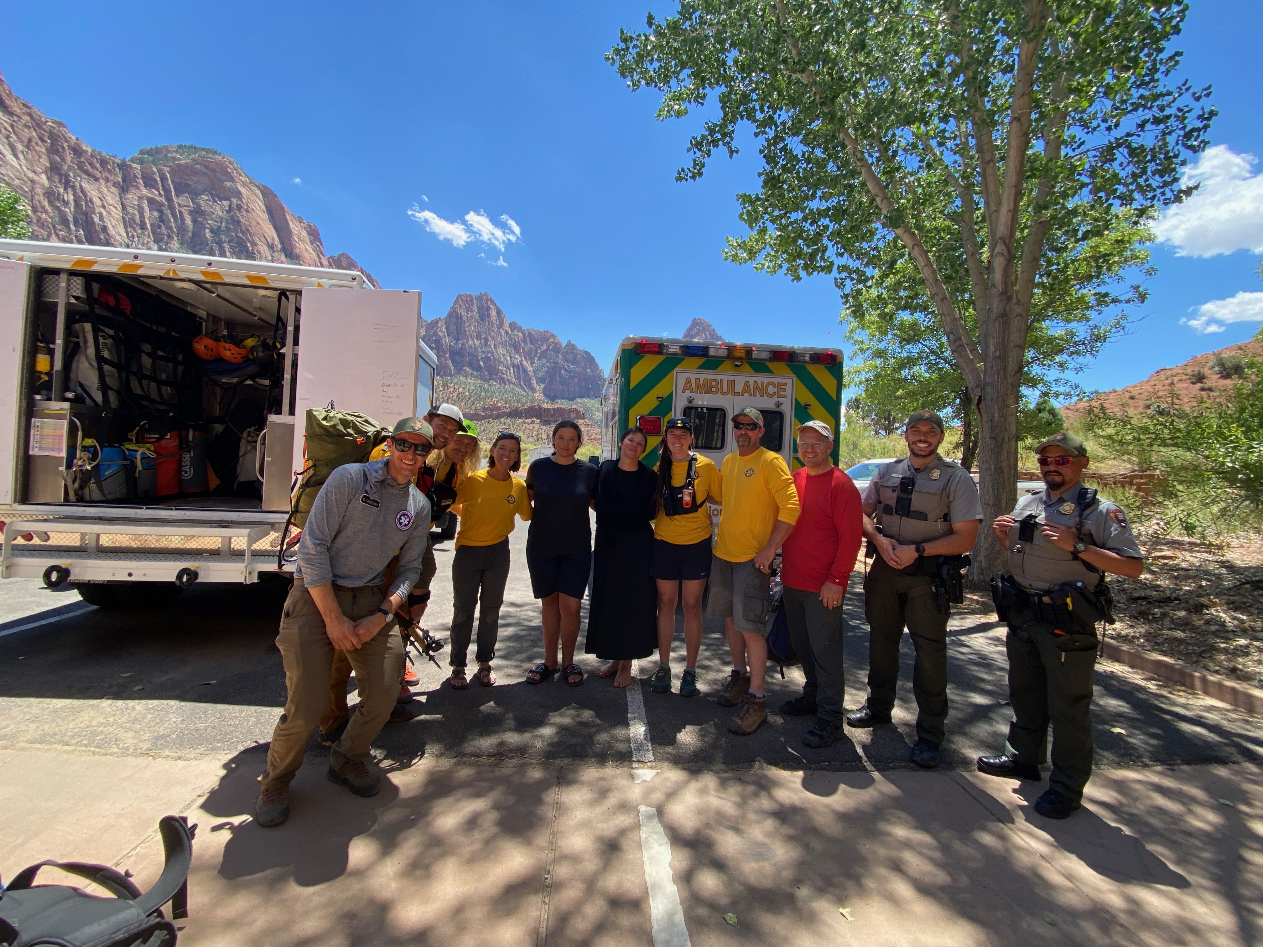Teen rescued after being stranded overnight in Zion National Park ...