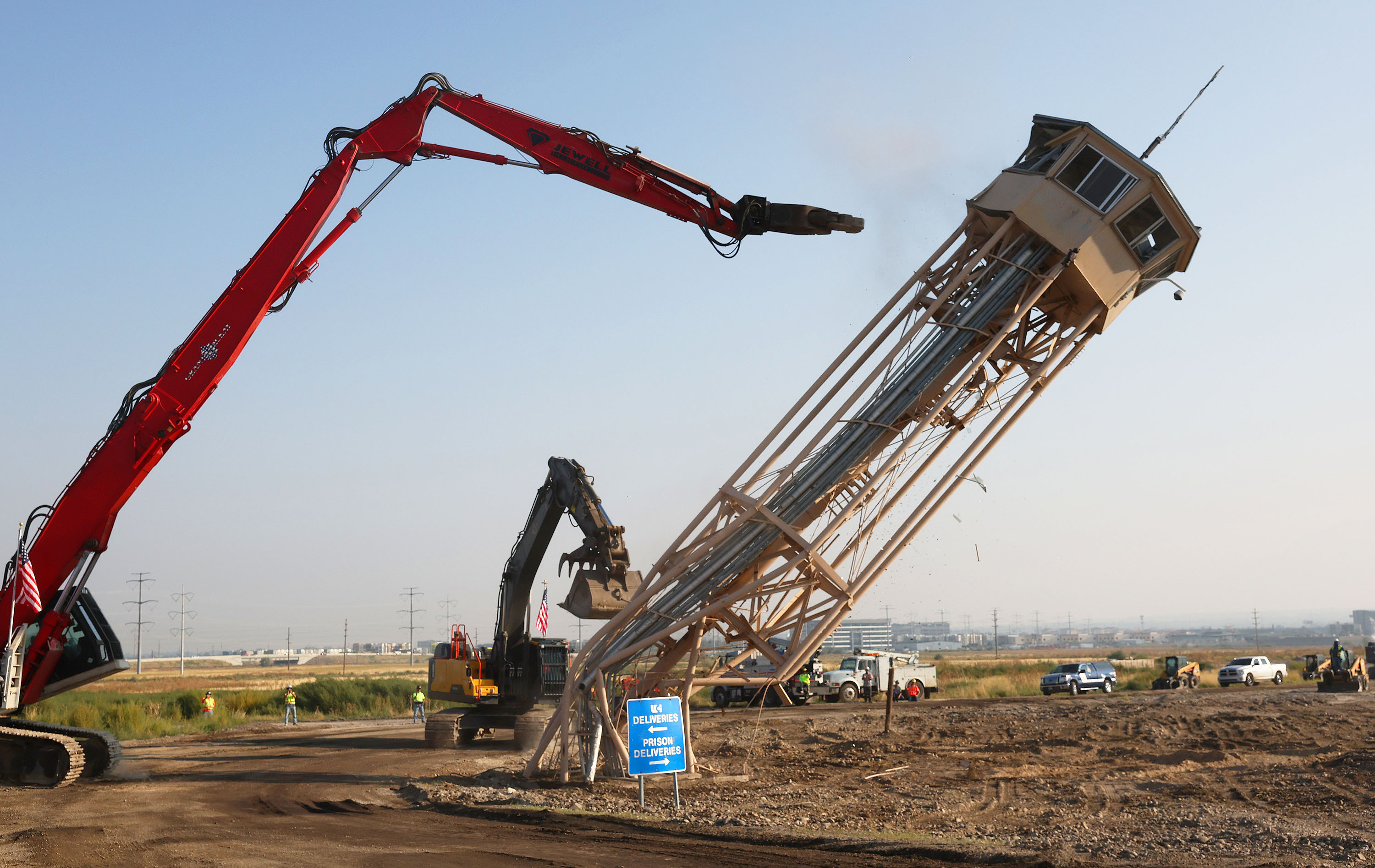 'Pure opportunity': Final demolition of old Utah State Prison underway ...