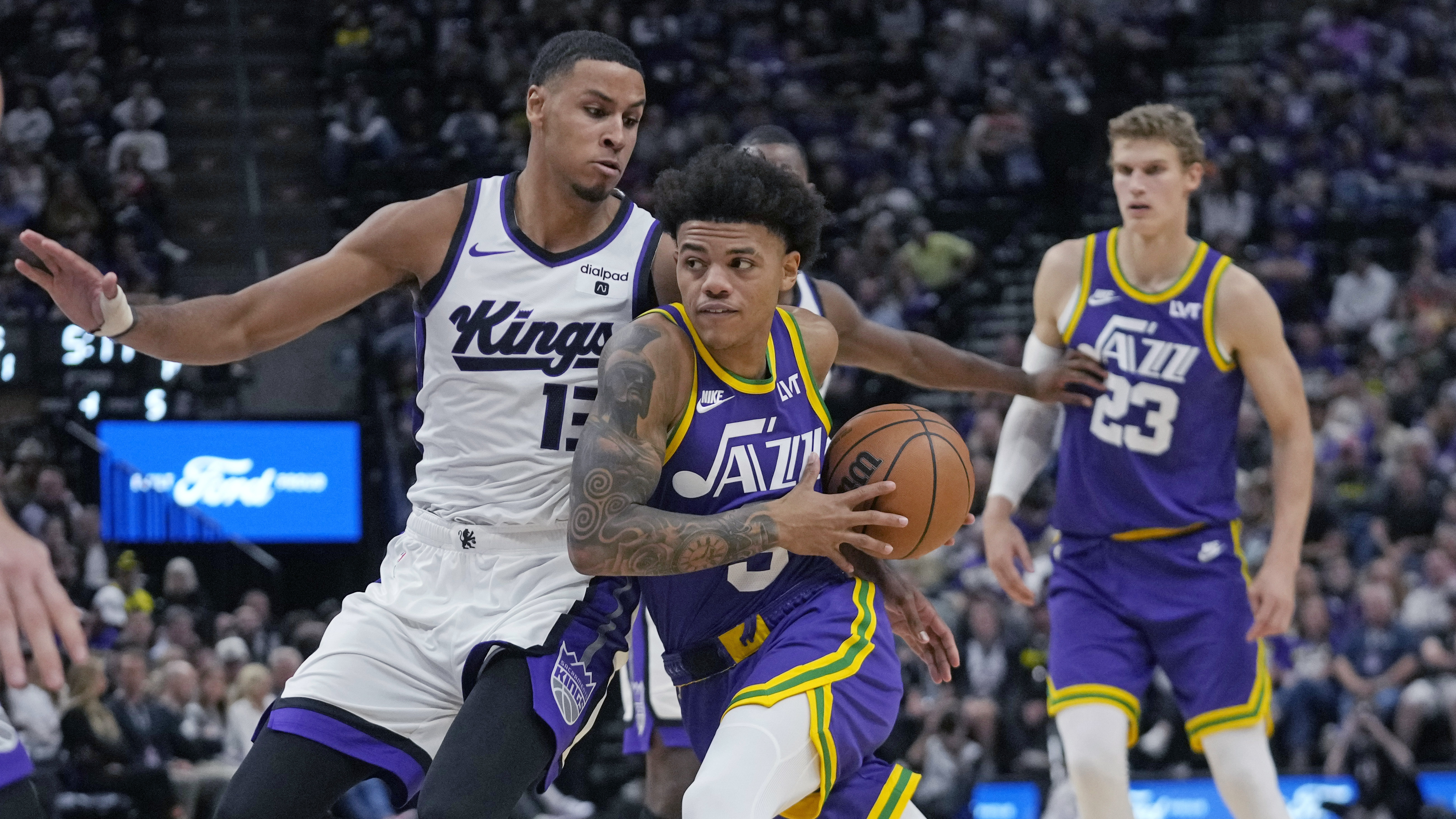 Keyonte George feels like he belongs after Jazz's season-opening loss ...