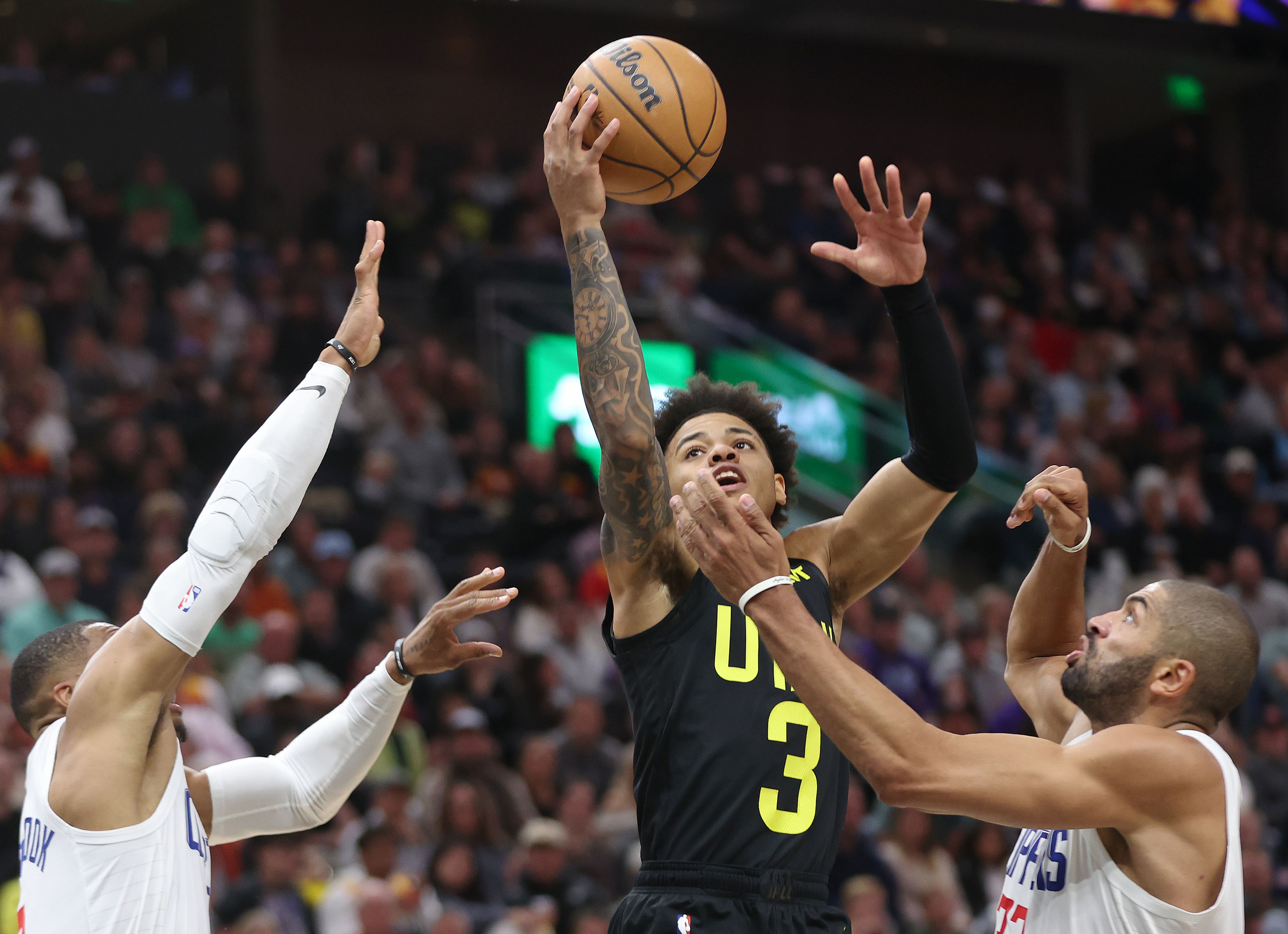 Keyonte George got to play against his idol; he was happier the Jazz ...