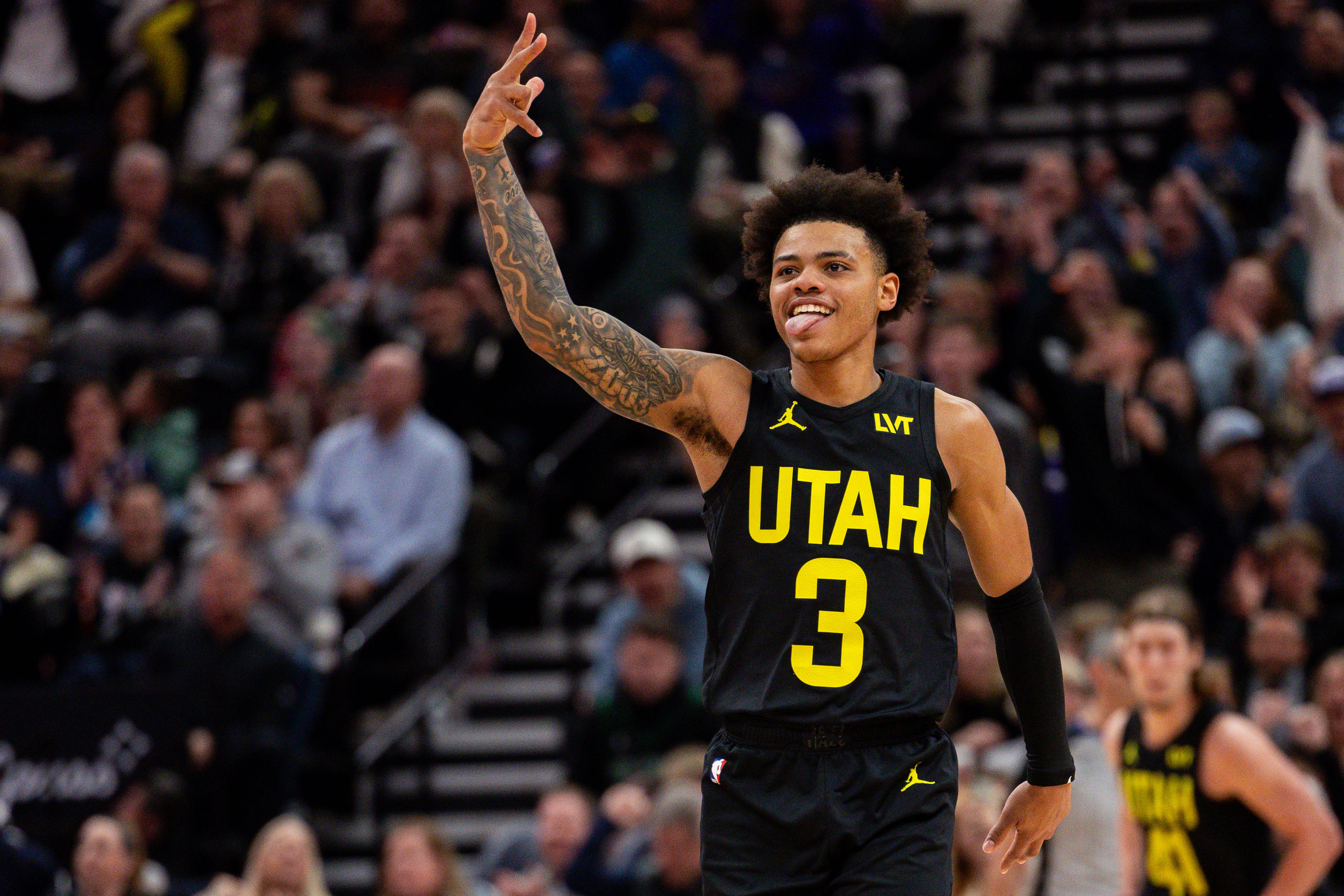 Keyonte George's 'massive' 4th quarter key to Jazz win over Heat and ...