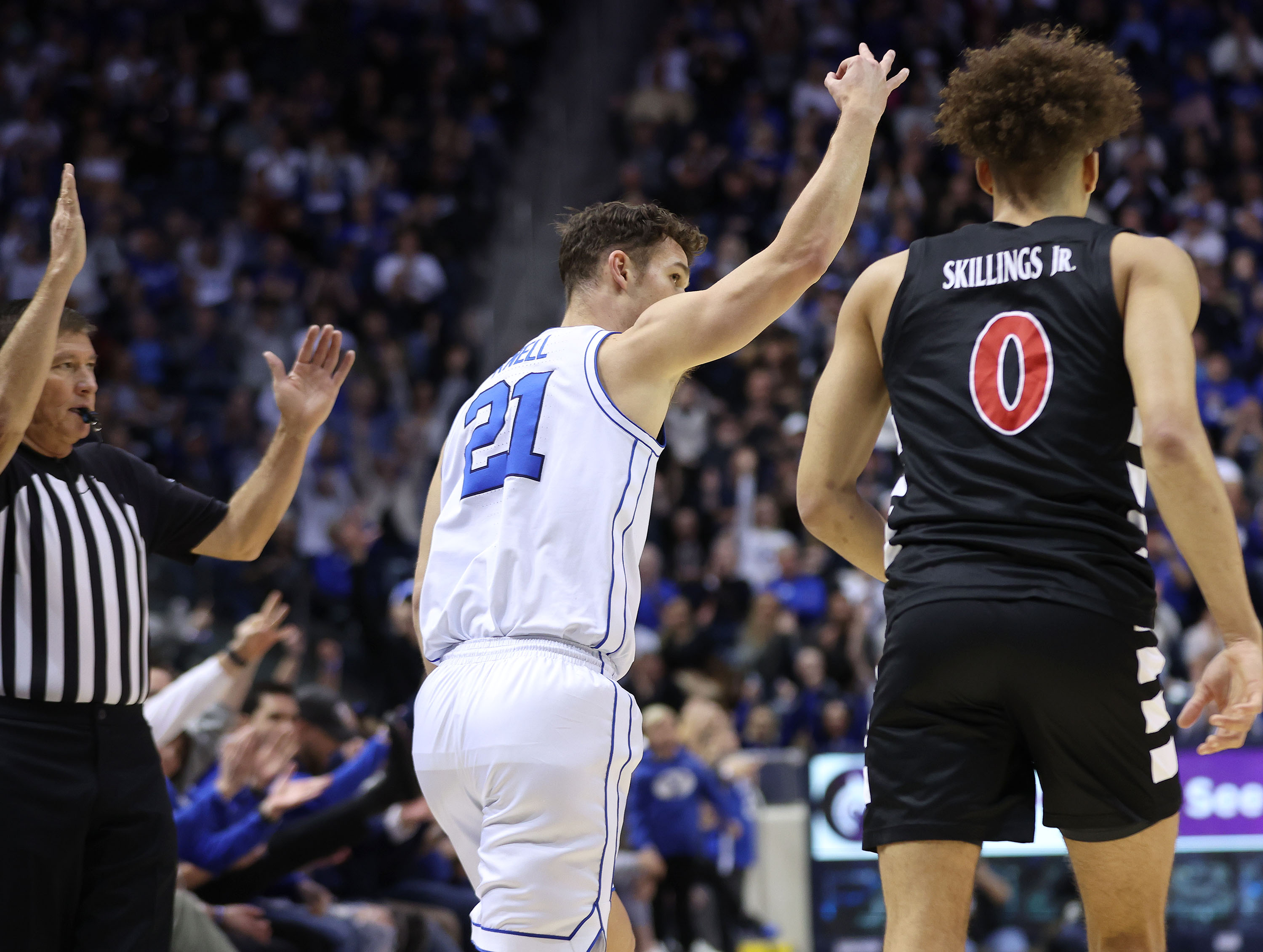 Bearcats spoil Knell's career night, snap No. 12 BYU's 4-game win ...