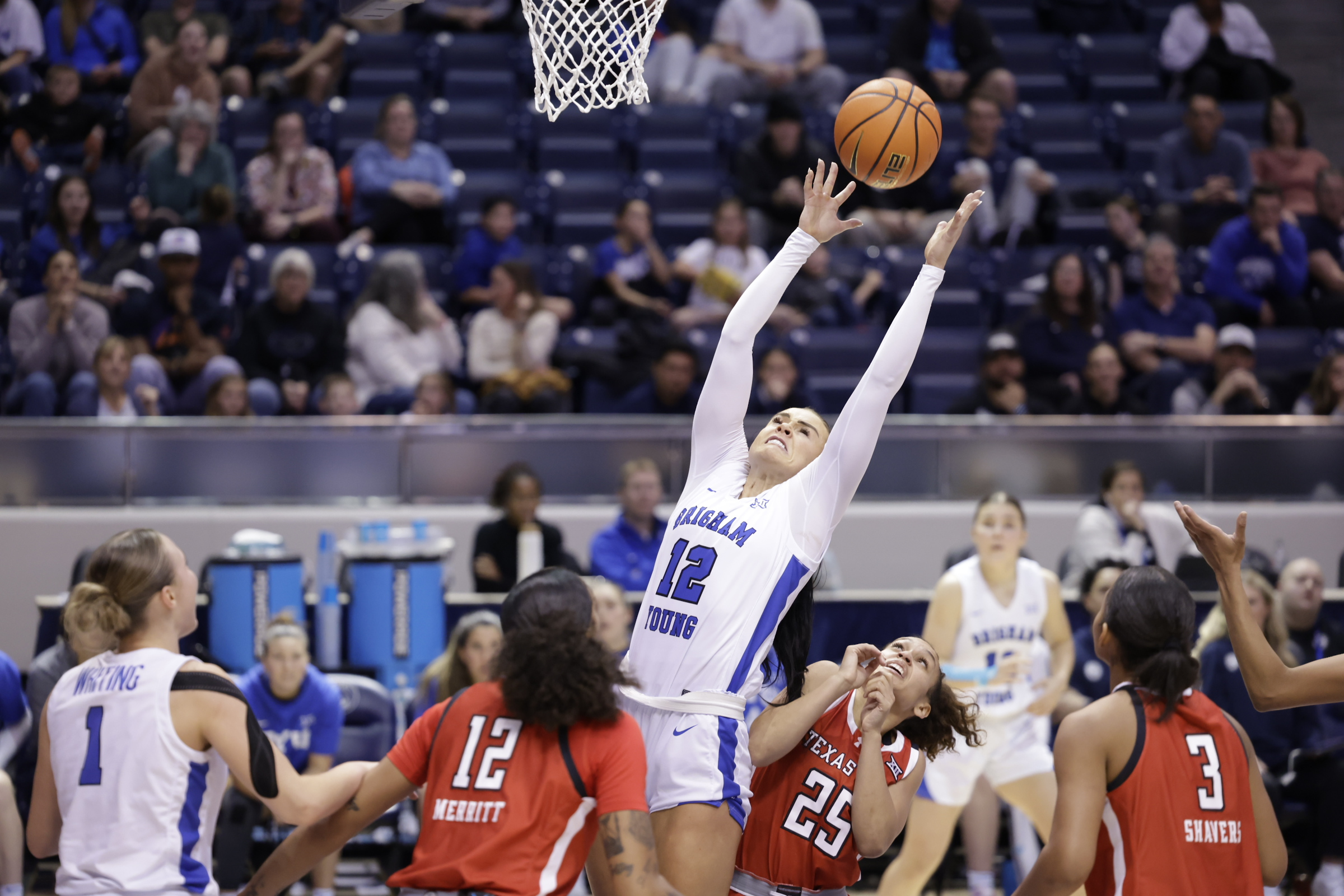 Glass Queen: Gustin clinches rebounding record, leads BYU women past ...