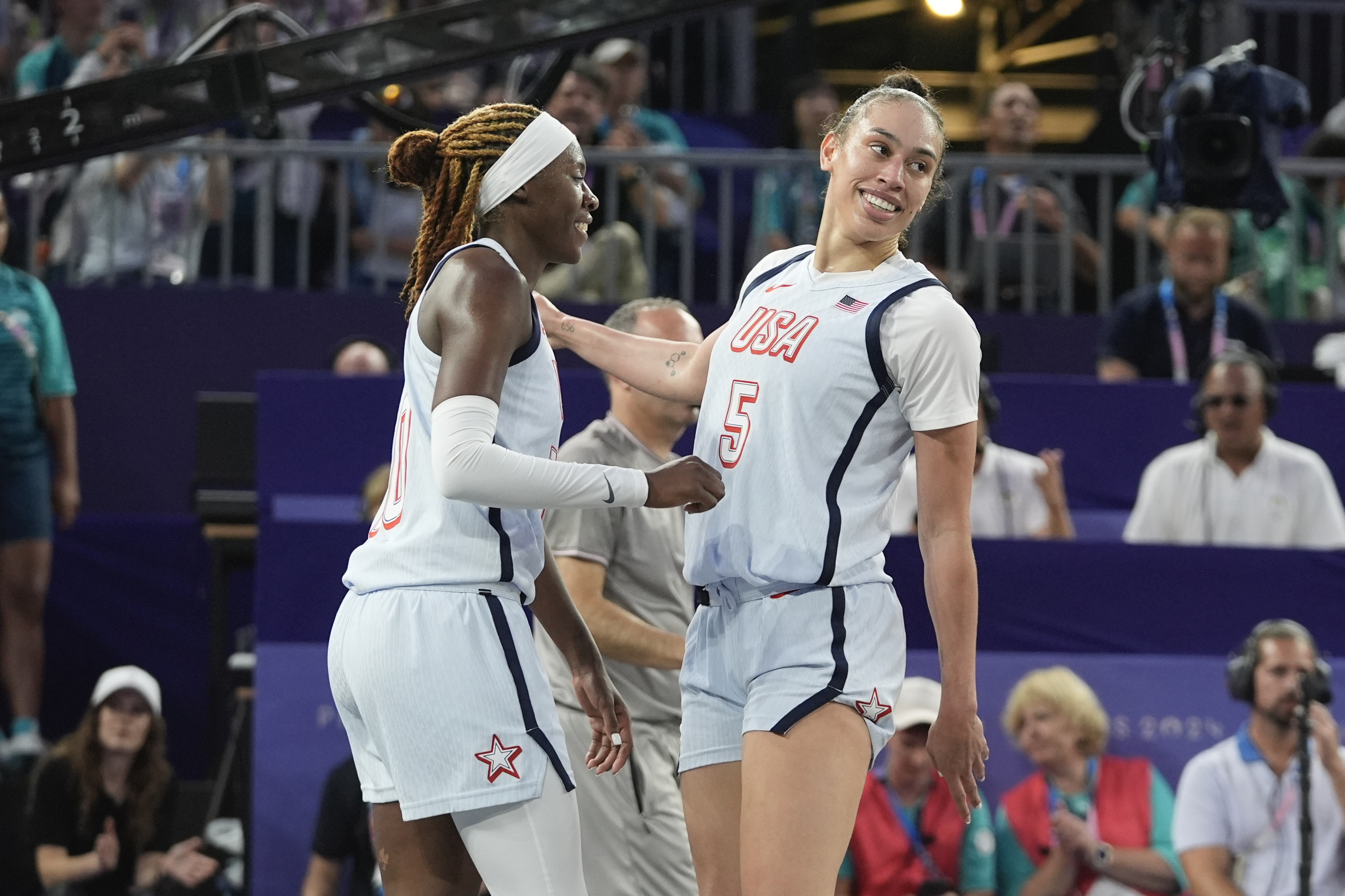 U.S. women's 3x3 team wins 5 straight to shake off awful start and ...
