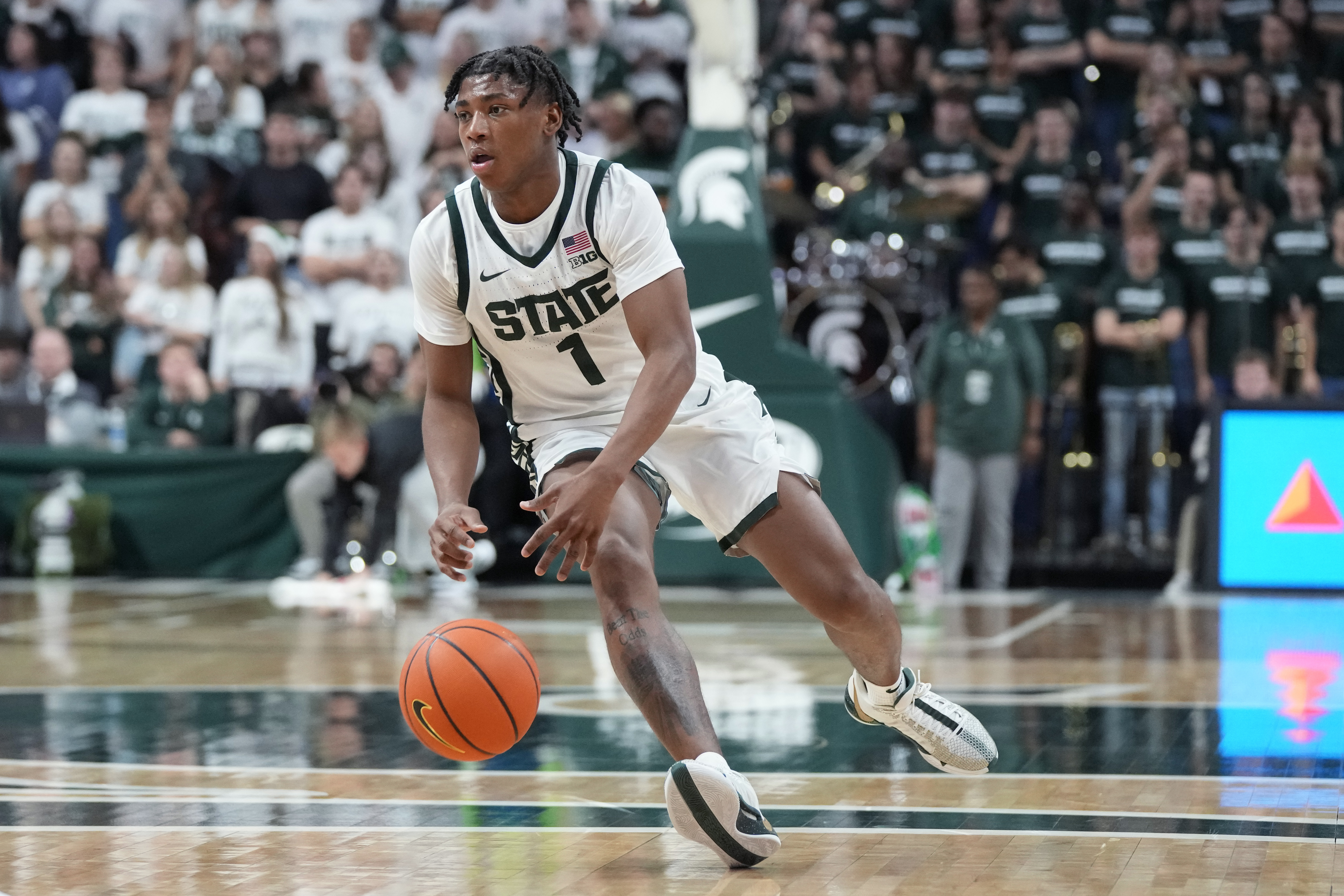 Michigan State guard Jeremy Fears says he's grateful to play with ...