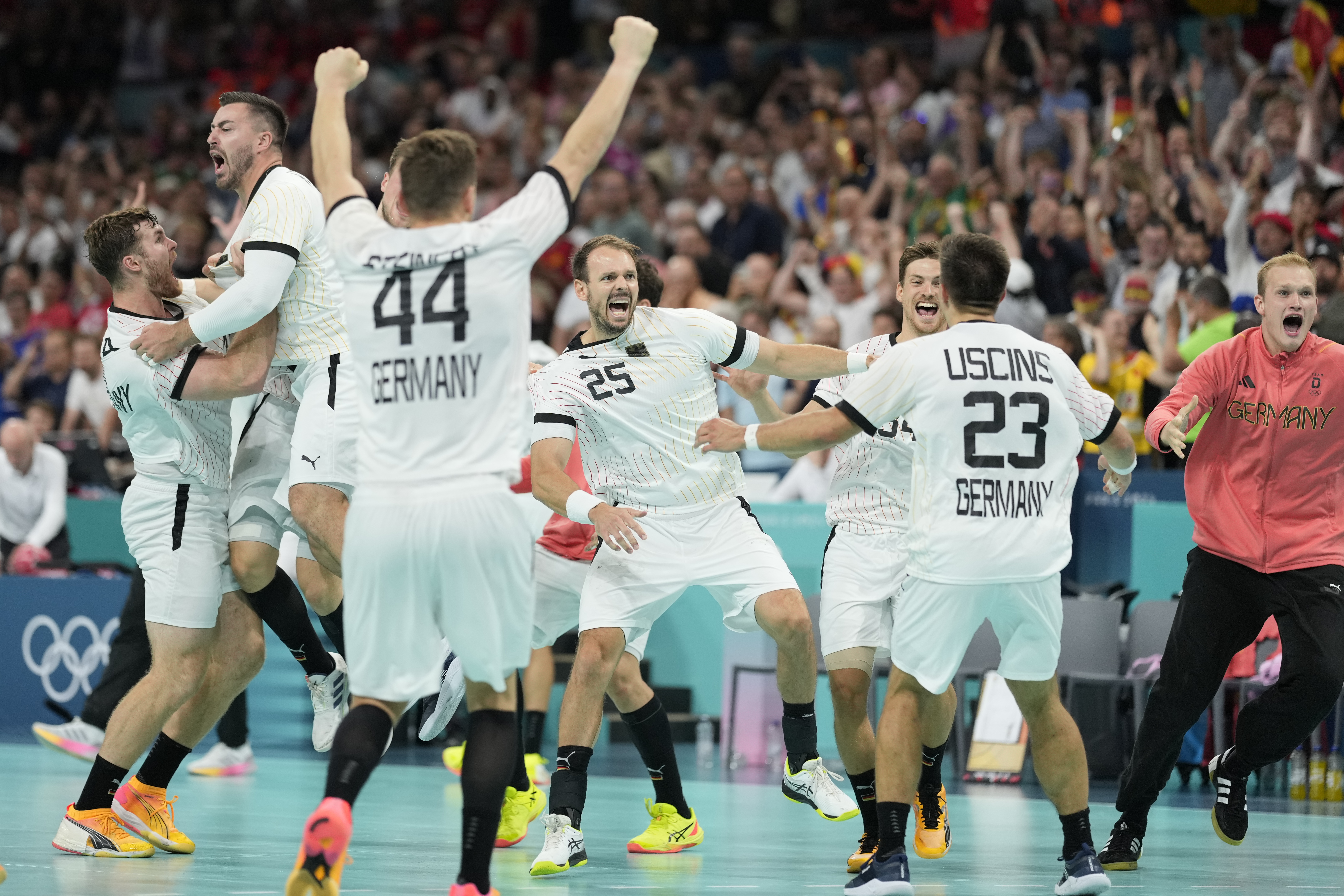 Germany edges Spain to reach the men's handball final at Paris Olympics ...