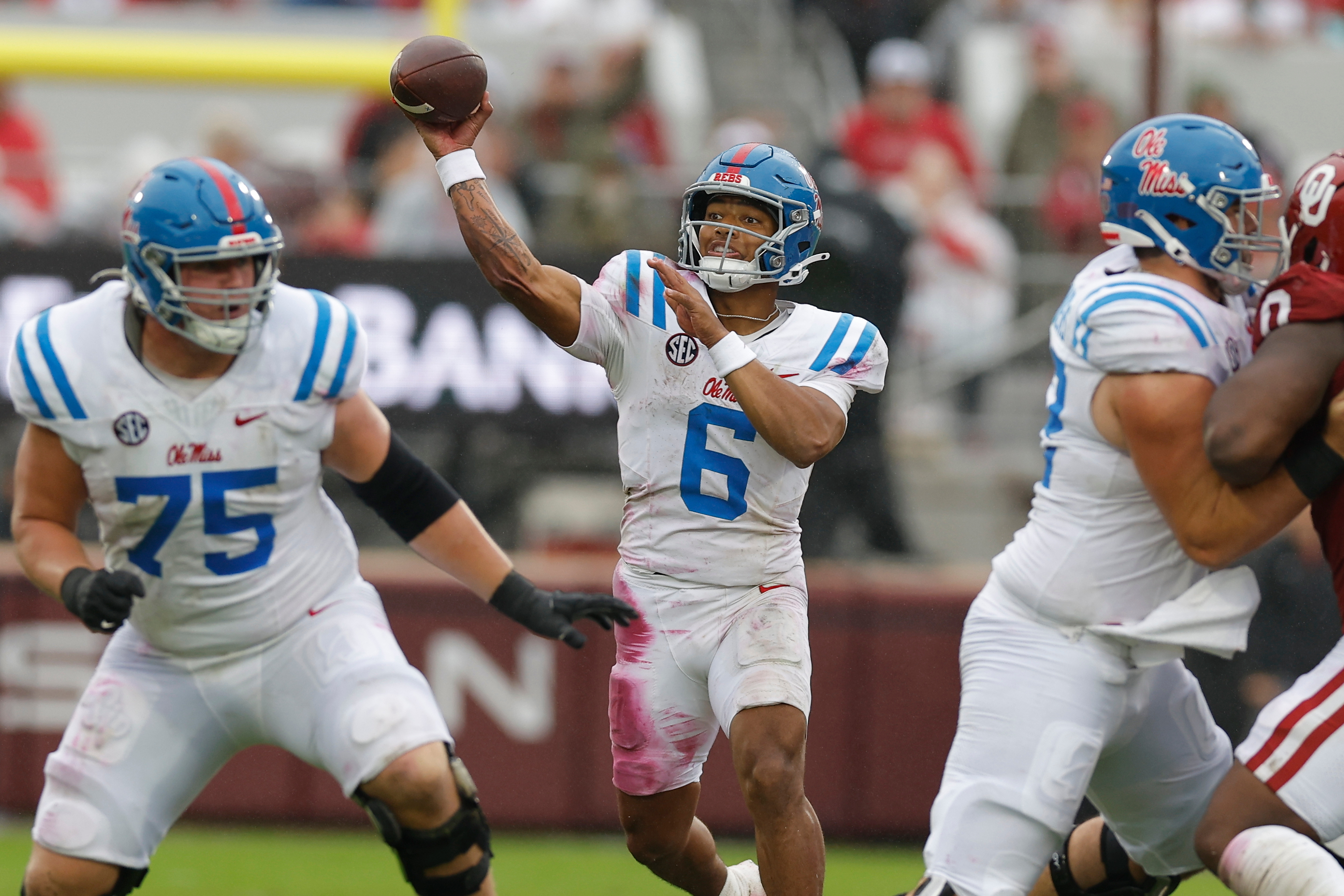 Chambliss leads No. 8 Mississippi to 34-26 victory over No. 13 Oklahoma | KSL.com